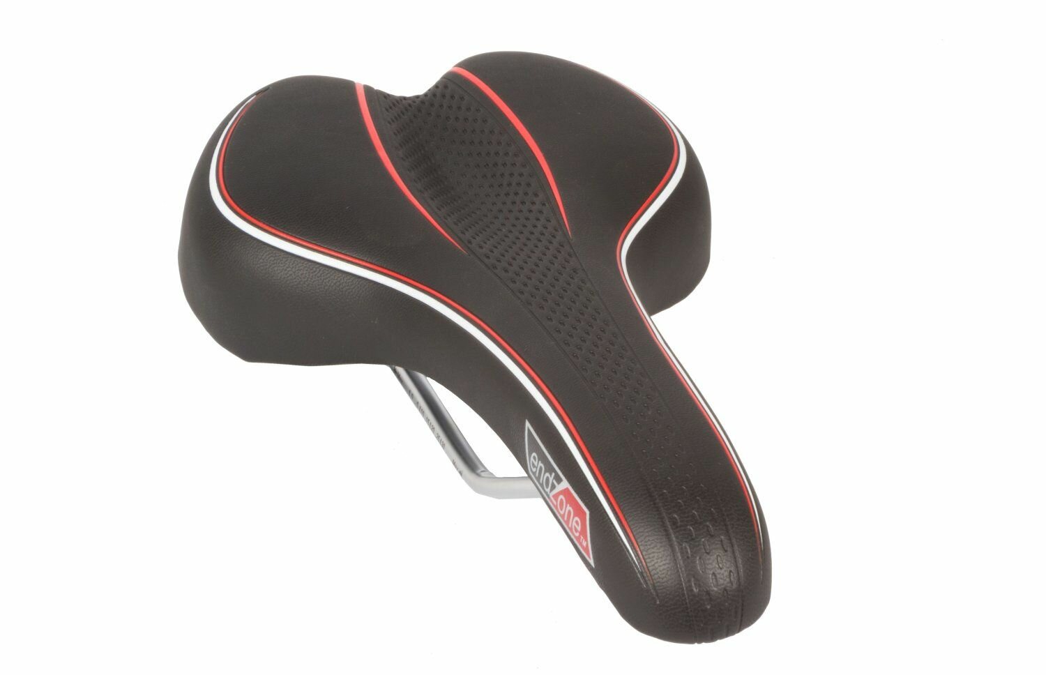 Седло для велосипеда VELO VL-3262 универсальное, облегченное, эластомерное, 277х157мм