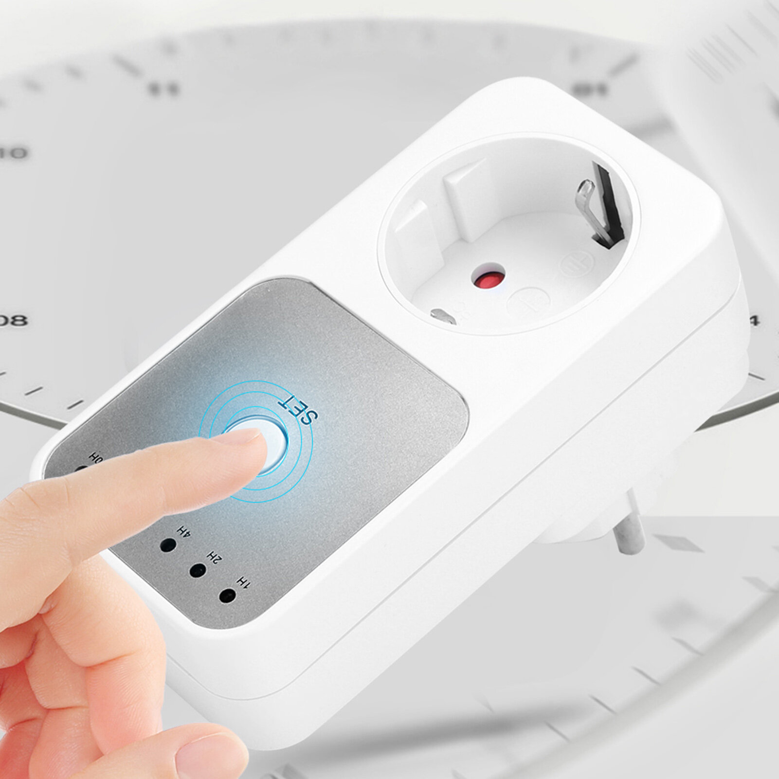 Household Kitchen Intelligent Countdown Socket Time Setting Timer Control — фото 1