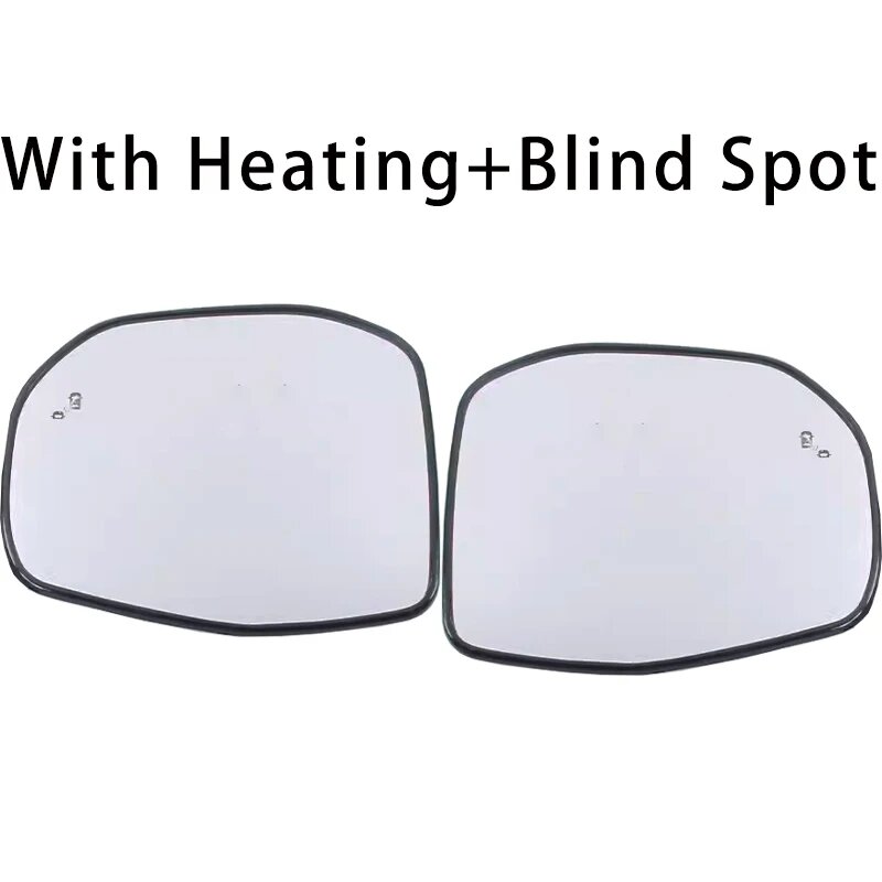 Для Honda Vezel HRV HR-V 2022-2023 Автомобильное внешнее боковое зеркало заднего вида, линза, дверное крыло, зеркала заднего вида, стекло с подогревом 1Pair Blind
