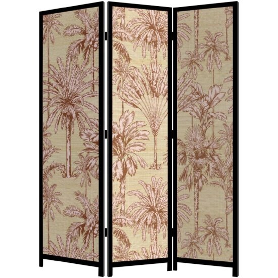 Ширма декоративная Top Arts 3 секции из бамбука 'Горячее небо'
