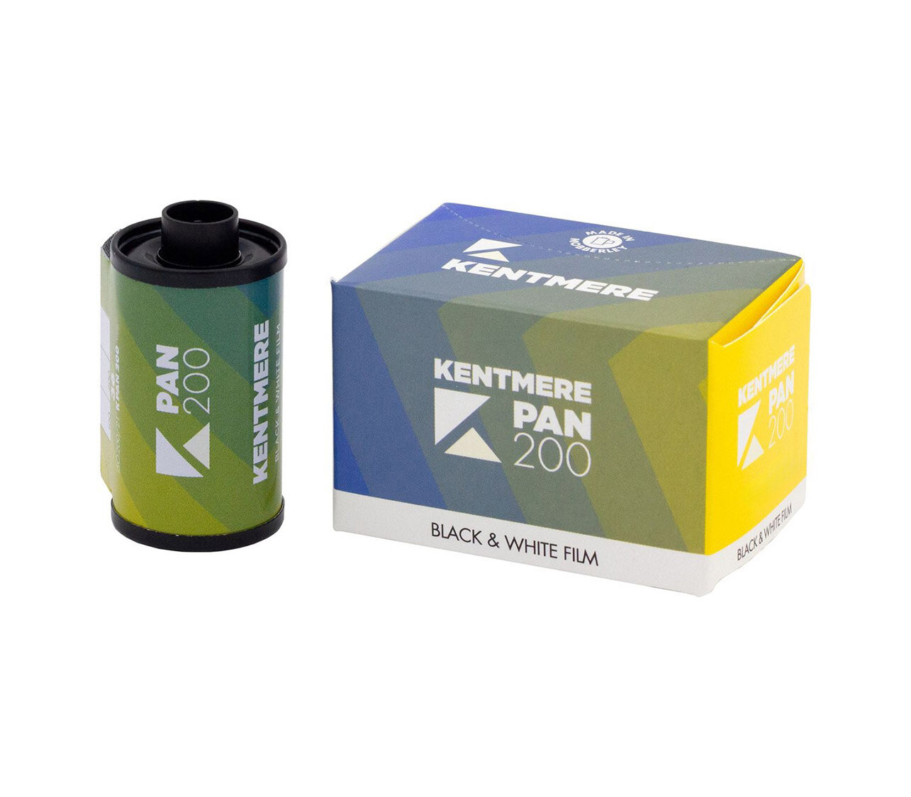 Фотопленка Ilford Kentmere 200, 135 формат, черно-белая, негативная, 36 кадров