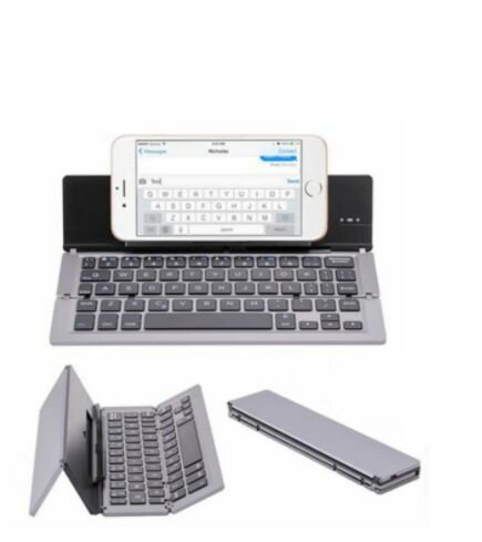 Складная клавиатура Bluetooth, размер кармана