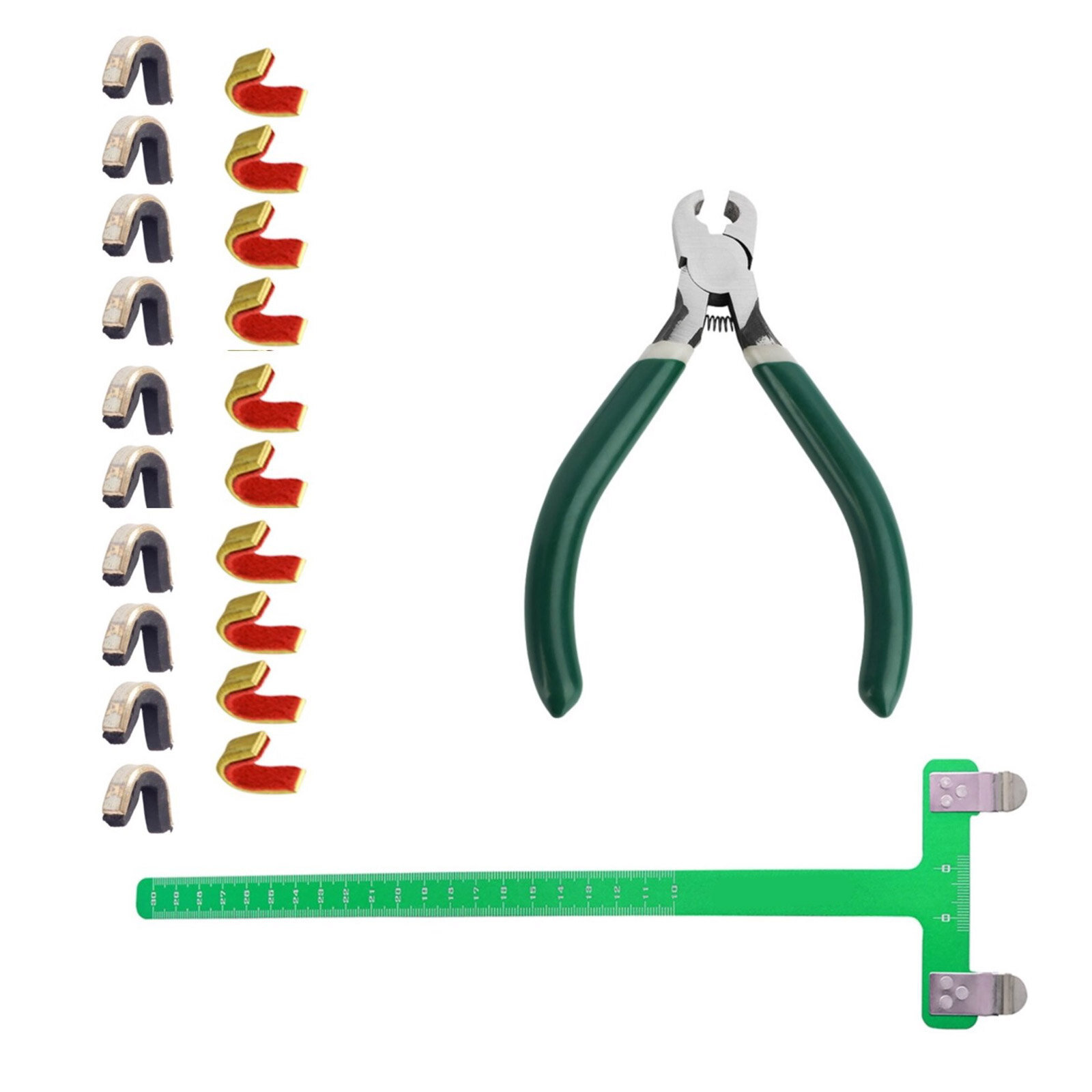 Набор Т-образная линейка Латунный зажим Инструмент для измерения