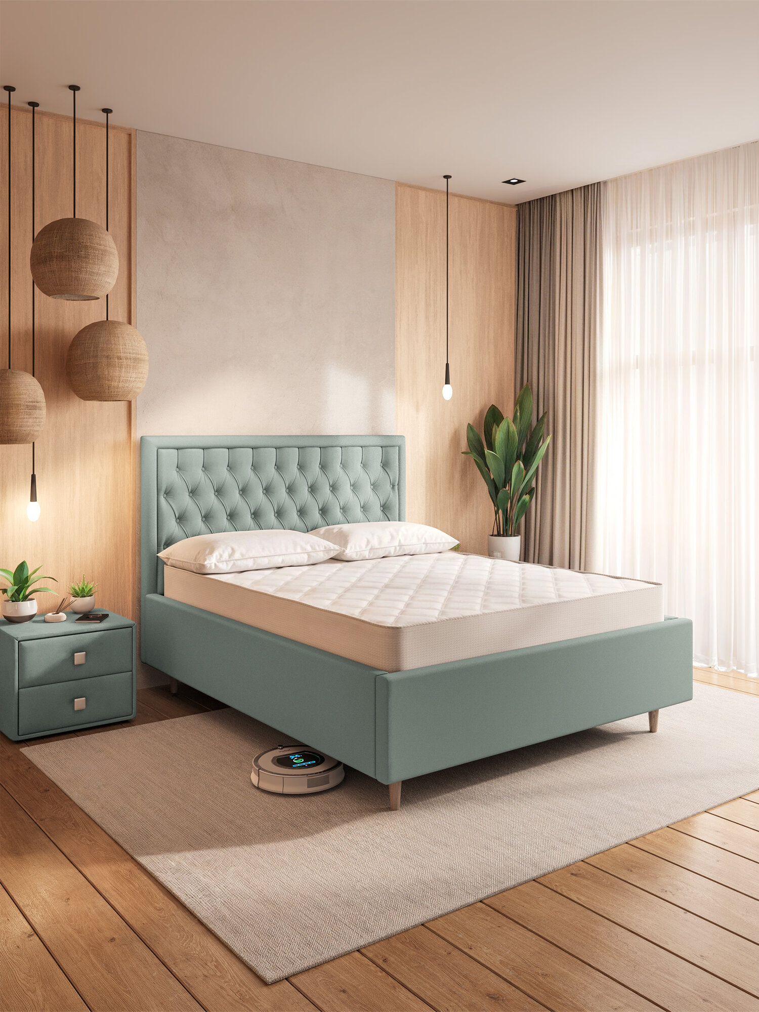 Кровать двуспальная 180х200 с подъемным механизмом, Версаль с мягким изголовьем для дома и спальни, ортопедическое основание, ящик для белья