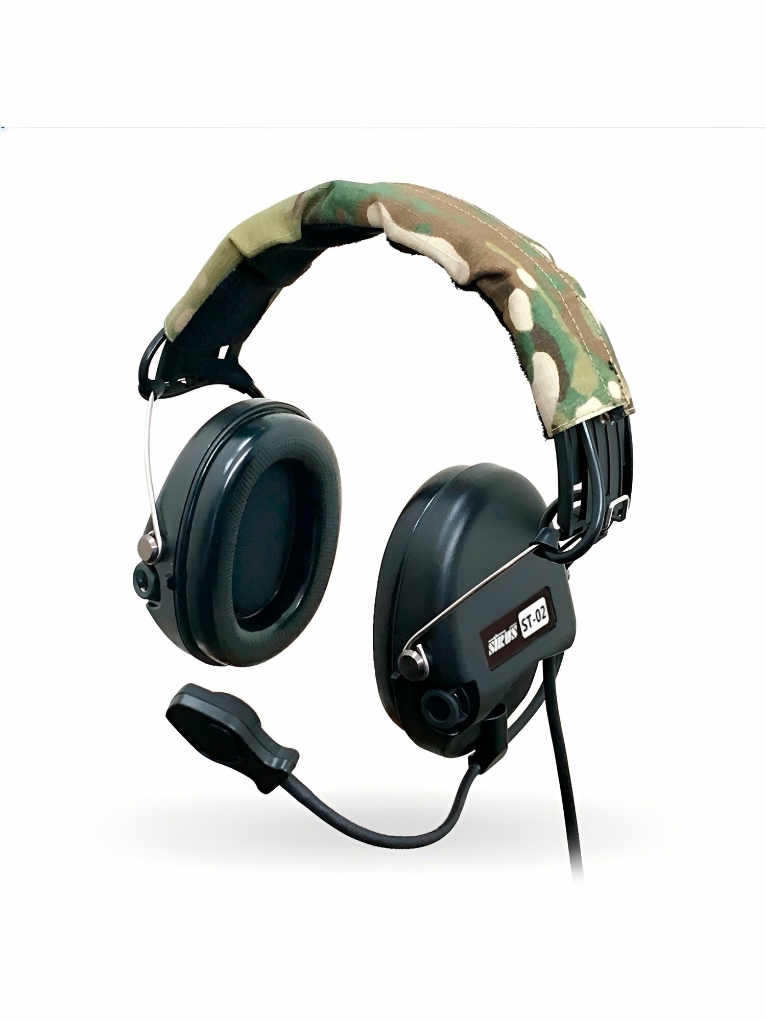 SIRUS ST-02 Гарнитура стрелковая с активным шумоподавлением