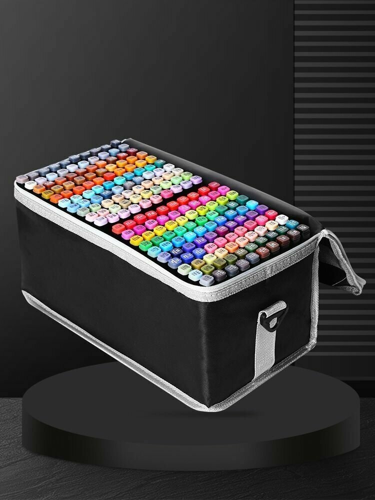 Набор маркеров Спиртовой, толщина: 1мм - 6мм, 204 шт.