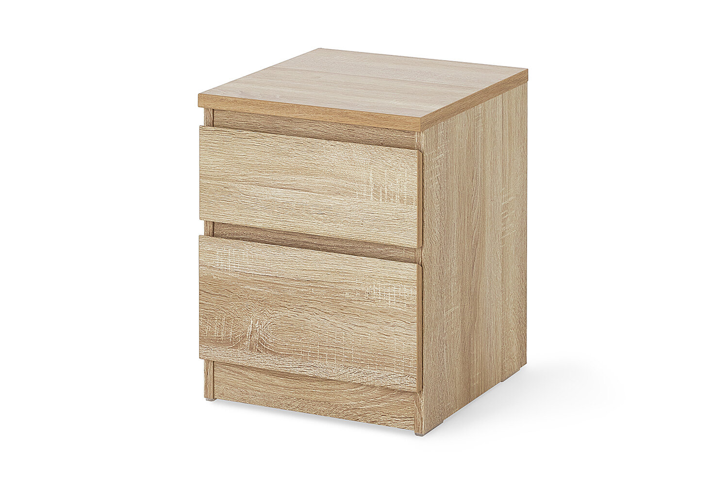 Тумба с двумя ящиками Hoff Кастор, напольная, 37,3х49,2х39,6, ДСП, цвет дуб Сонома