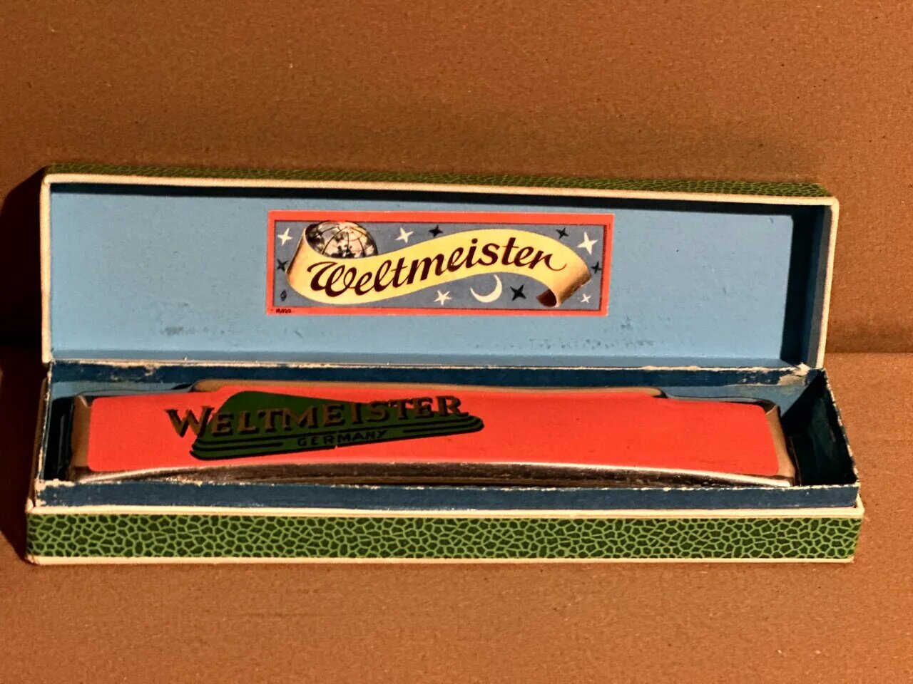 Губная гармошка Weltmeister Германия 60 годы винтаж