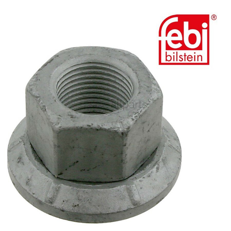 FEBI 26828 гайка колесная с вращающейся юбкой ! M18x1.5 H=24.25 SW27 \MAN/Volvo/BPW/RVI/Iveco-Magirus