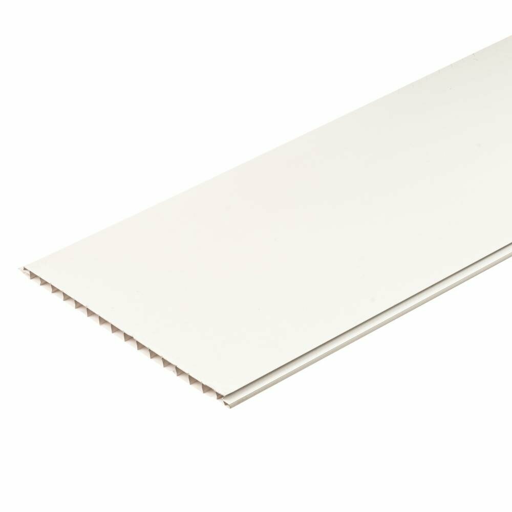 Панель ПВХ 250х3000х10 мм Venta бесшовная матовая белая 0,75 кв. м