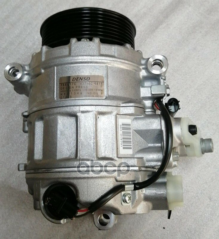 Компрессор кондиционера MB 164 463 08-- (шкив 7 ручьев) 4371006411-DENSO/A0022305811 A0022304211 A0012307911 A0012303211 A001.