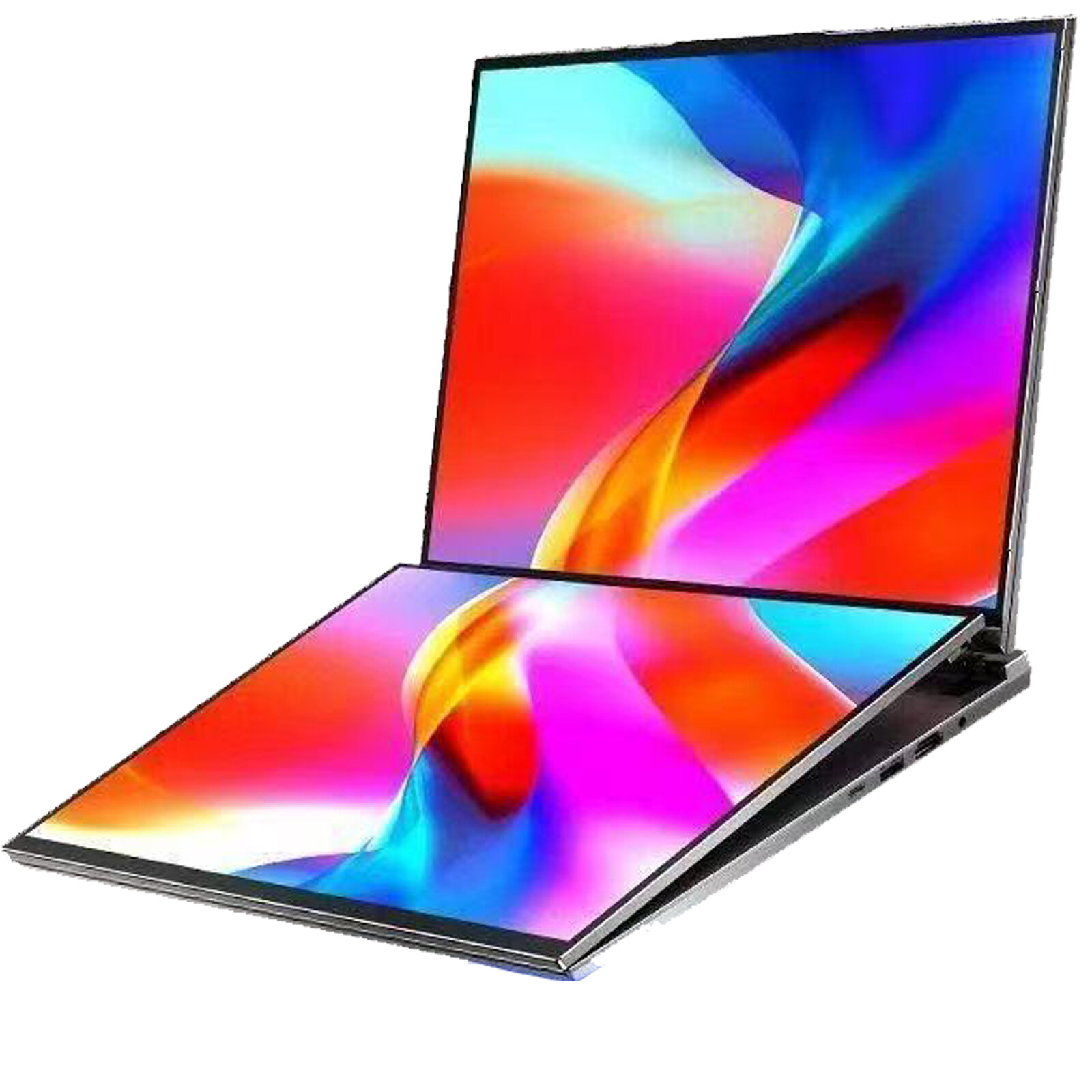 Ноутбук, Dual Screen, Intel i7 1260p, Iris Xe, 16" + 16", 2.5K IPS, 2K, Windows