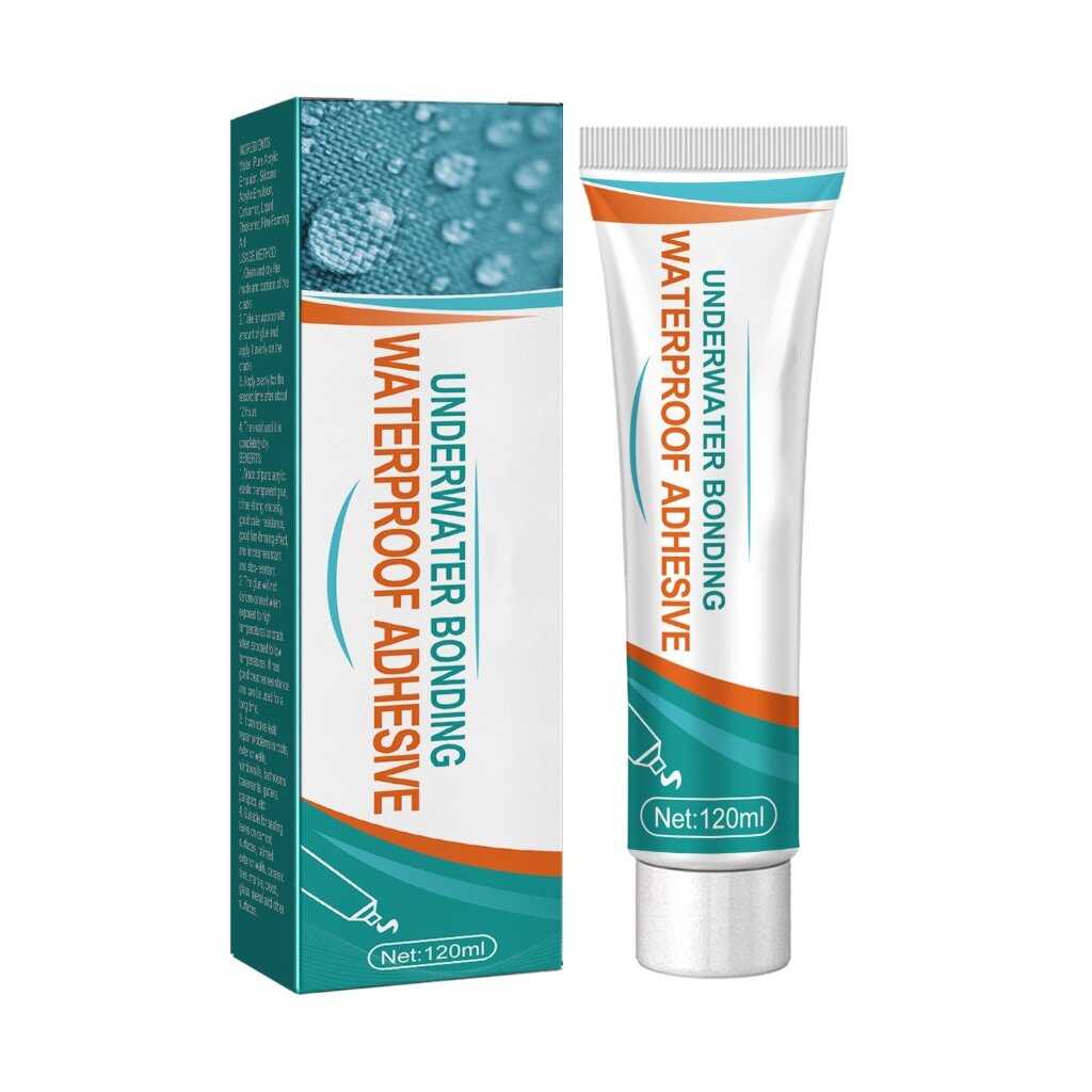 120 мл Водостойкого Клея для Склеивания под водой для Устранения Протечек, Подводного Оборудования, Водопроводных Труб, Аквариумов, Бассейна