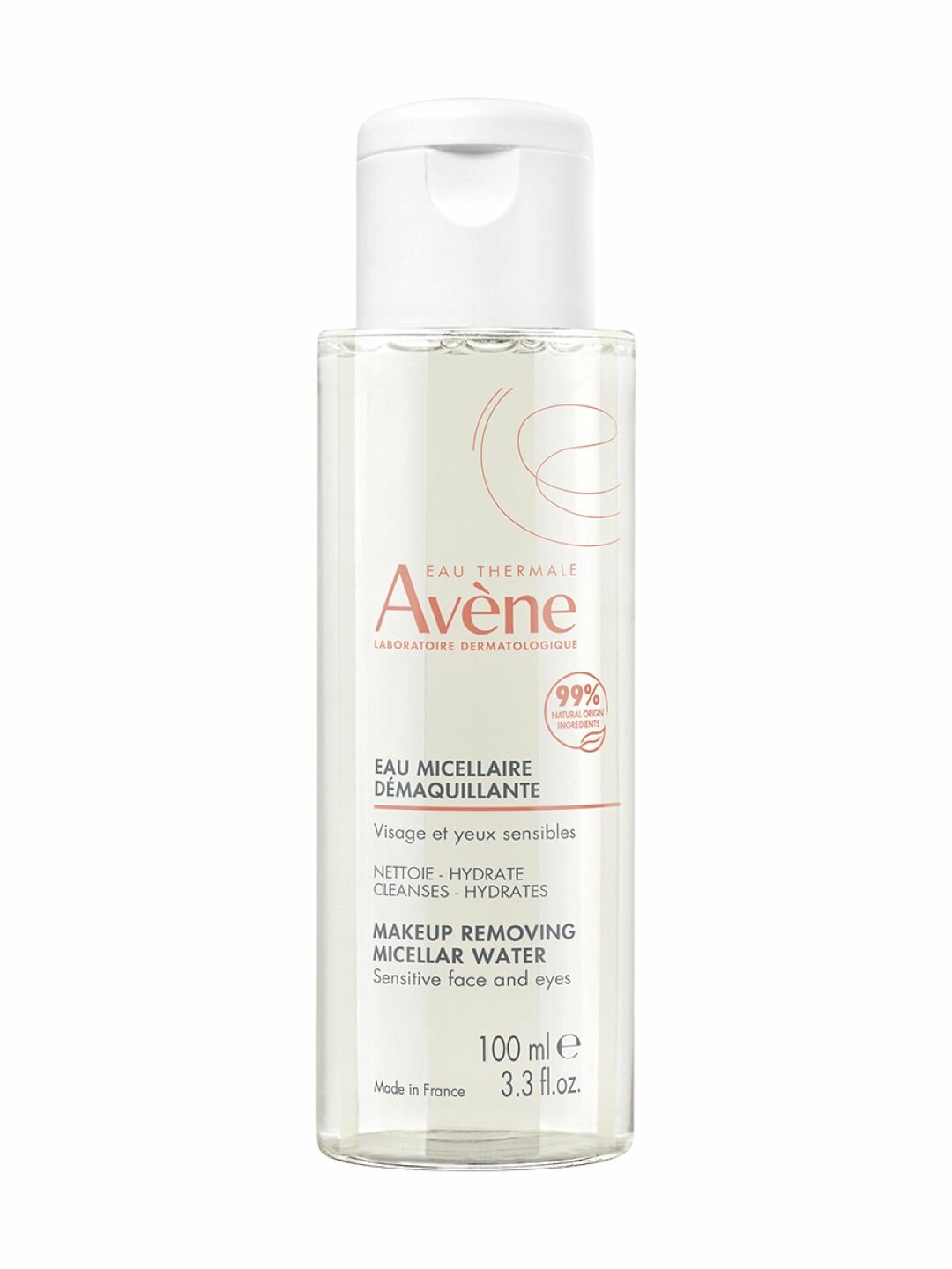 Авен Мицеллярный лосьон для снятия макияжа, 100 мл | AVENE Makeup removing miccellar water