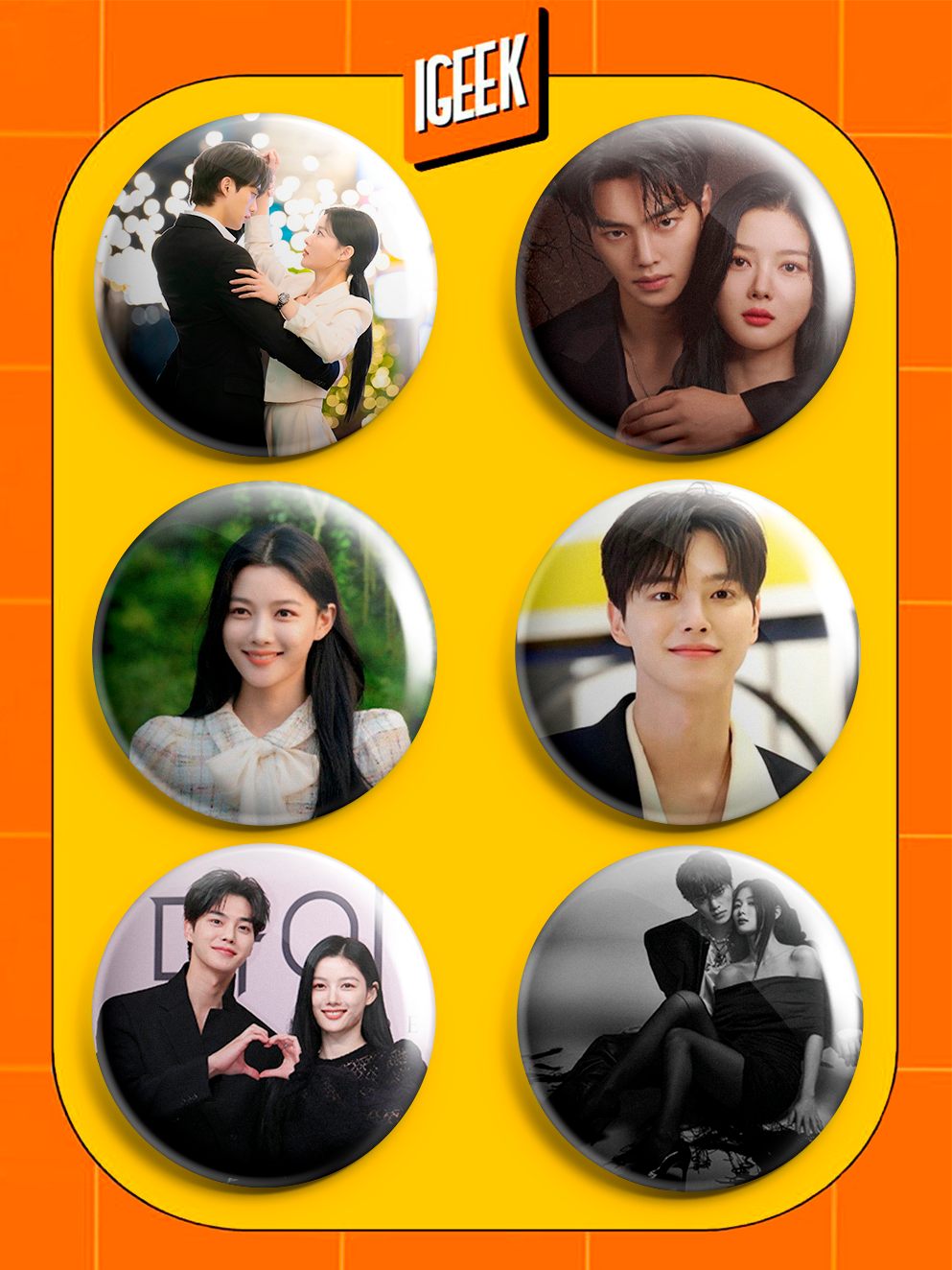 Набор значков Мой демон с уникальным дизайном — 37 мм металлические пины для рюкзака