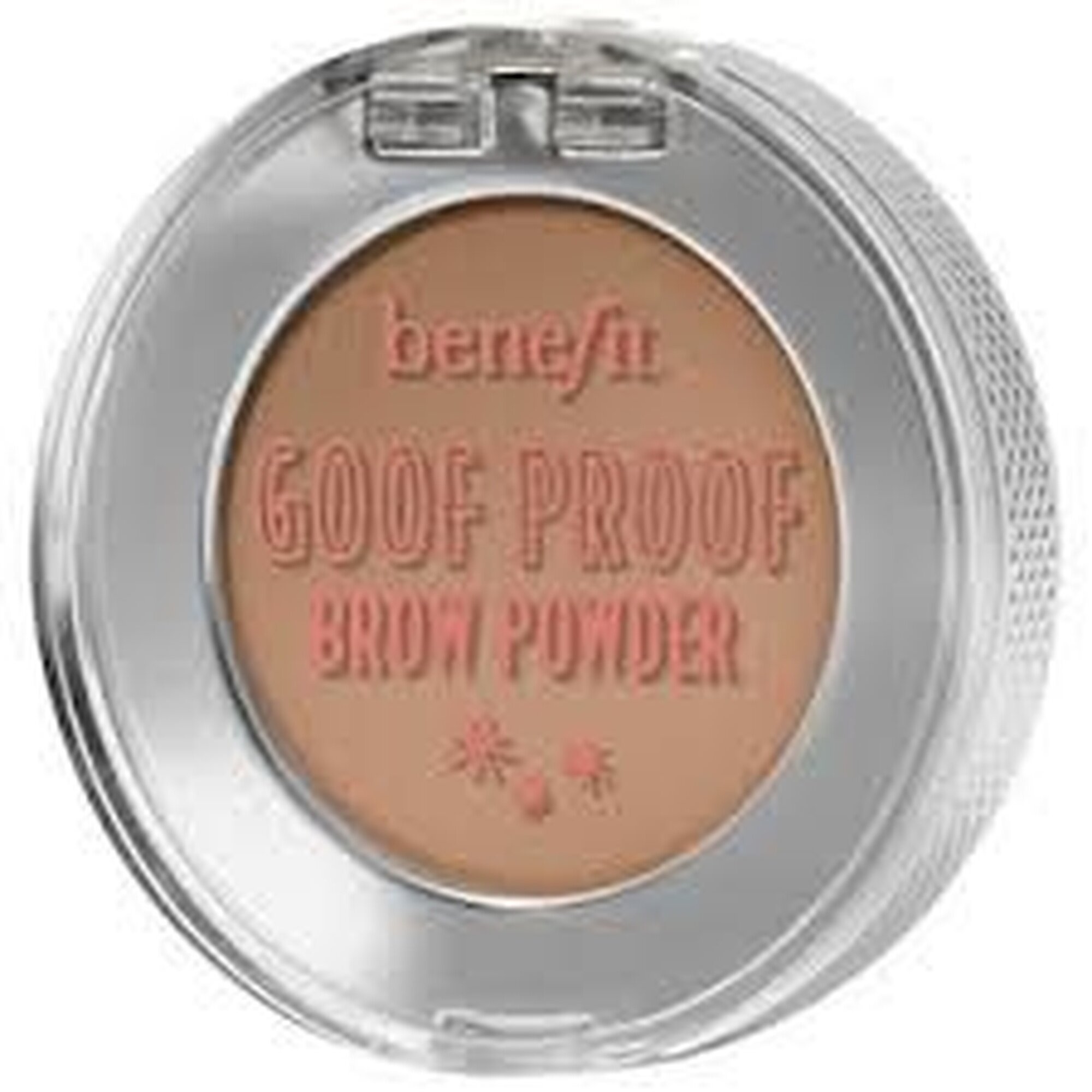 Benefit Тени для бровей Goof Proof Brow Powder, оттенок 3 - Warm Light Brown ( Теплый светло-коричневый) 1.9 г