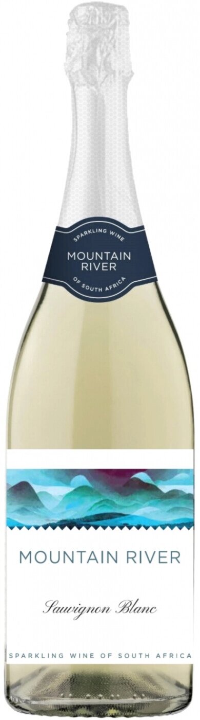 Игристое вино Mountain River, Sauvignon Blanc Extra Brut, Western Cape WO