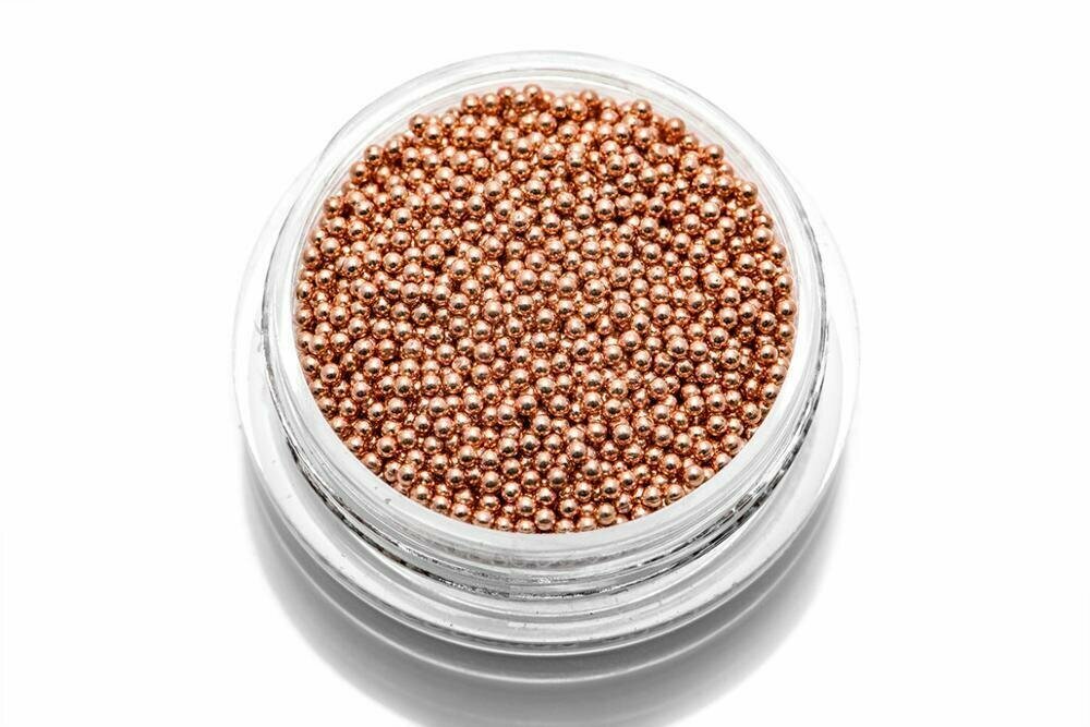 TNL Professional Бульонки металлические - бронза 1 мм, 7 гр. (bsm-2-1)