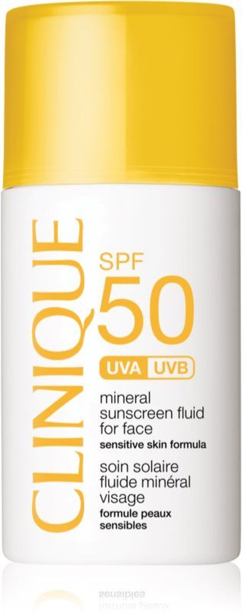 Clinique Минеральная солнцезащитная жидкость для лица Sun SPF 50 Mineral Sunscreen Fluid For Face 30 мл