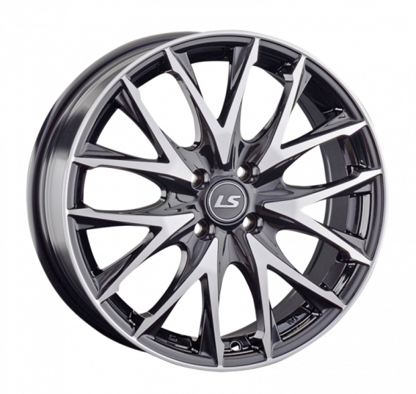 Диск колесный LS Wheels 916 6,5x17 4x100 Dia60.1 ET41 цвет GMF (темно-серый, полировка)