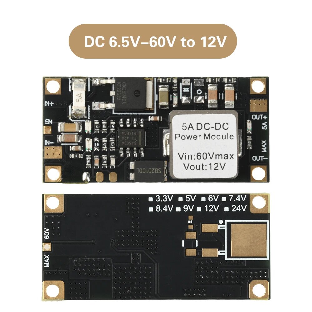 Регулятор напряжения Aideepen DC-DC Step Down Power Module 12V
