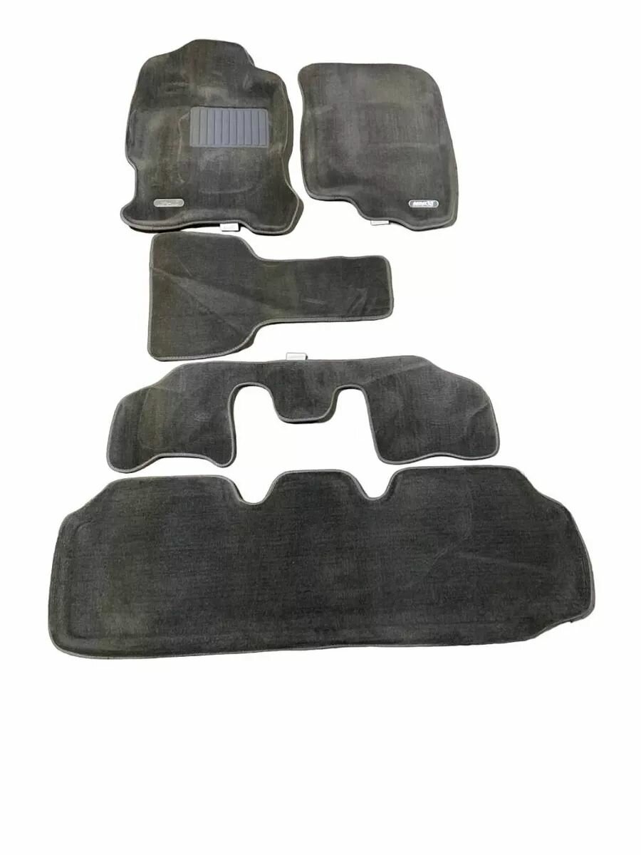 Коврики в машину для Honda / Хонда Odyssey III 2004-2008 г. - 3D серый