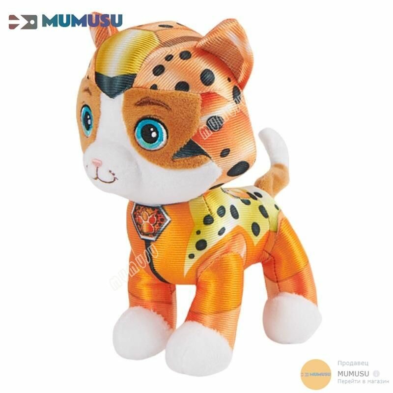 Коллекционная плюшевая игрушка с персонажами команды Мяу Мяу, коричневая