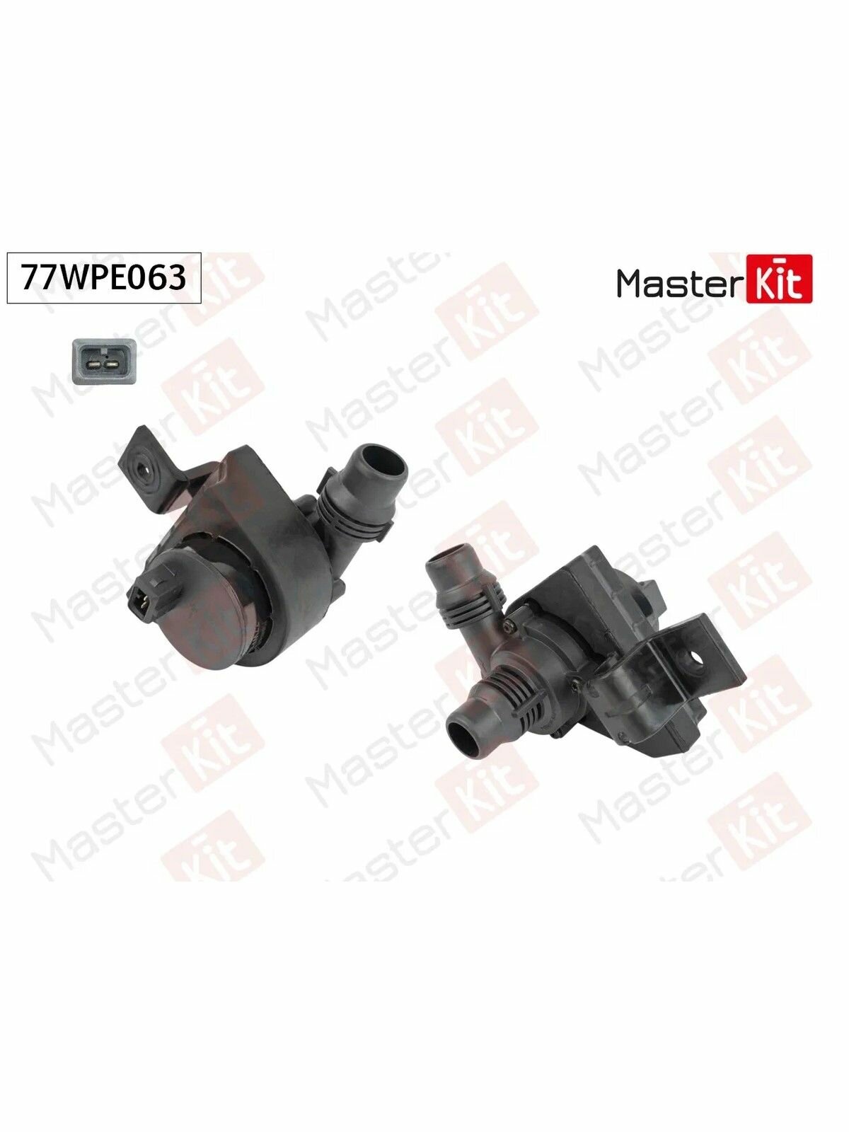 Насос водяной электрический BMW 5 (E60, E61)/6 (E63, E64) 2001 - 2010, MASTERKIT 77WPE063