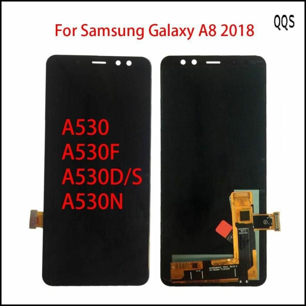 (TFT) Дисплей для Samsung Galaxy A8 (2018) A530F A530S A530N Дисплей для в сборе с тачскрином Чёрный