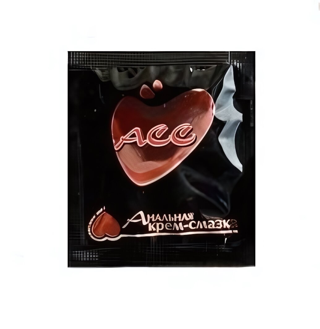 Крем‑смазка анальная ACC, силиконовая, 4 г, с эфирными маслами, расслабляет мышцы, без парабенов