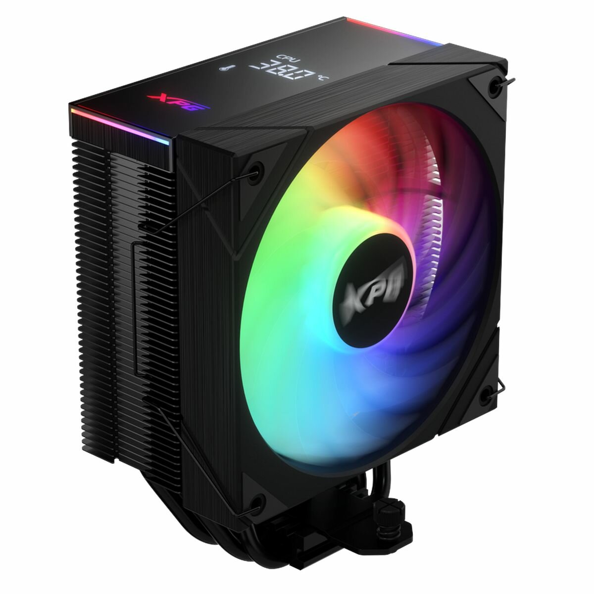 Кулер для процессора XPG MAESTRO PLUS42SA, 220Вт, 4-pin + 3-pin, RTL (MAESTROPLUS42SA-BKCWW)
