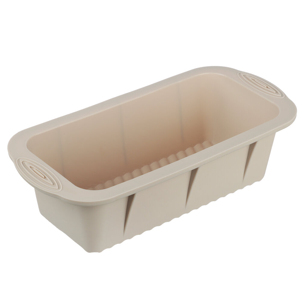 Набор силиконовых форм для выпечки кексов, хлеба прямоугольных, 2 предмета