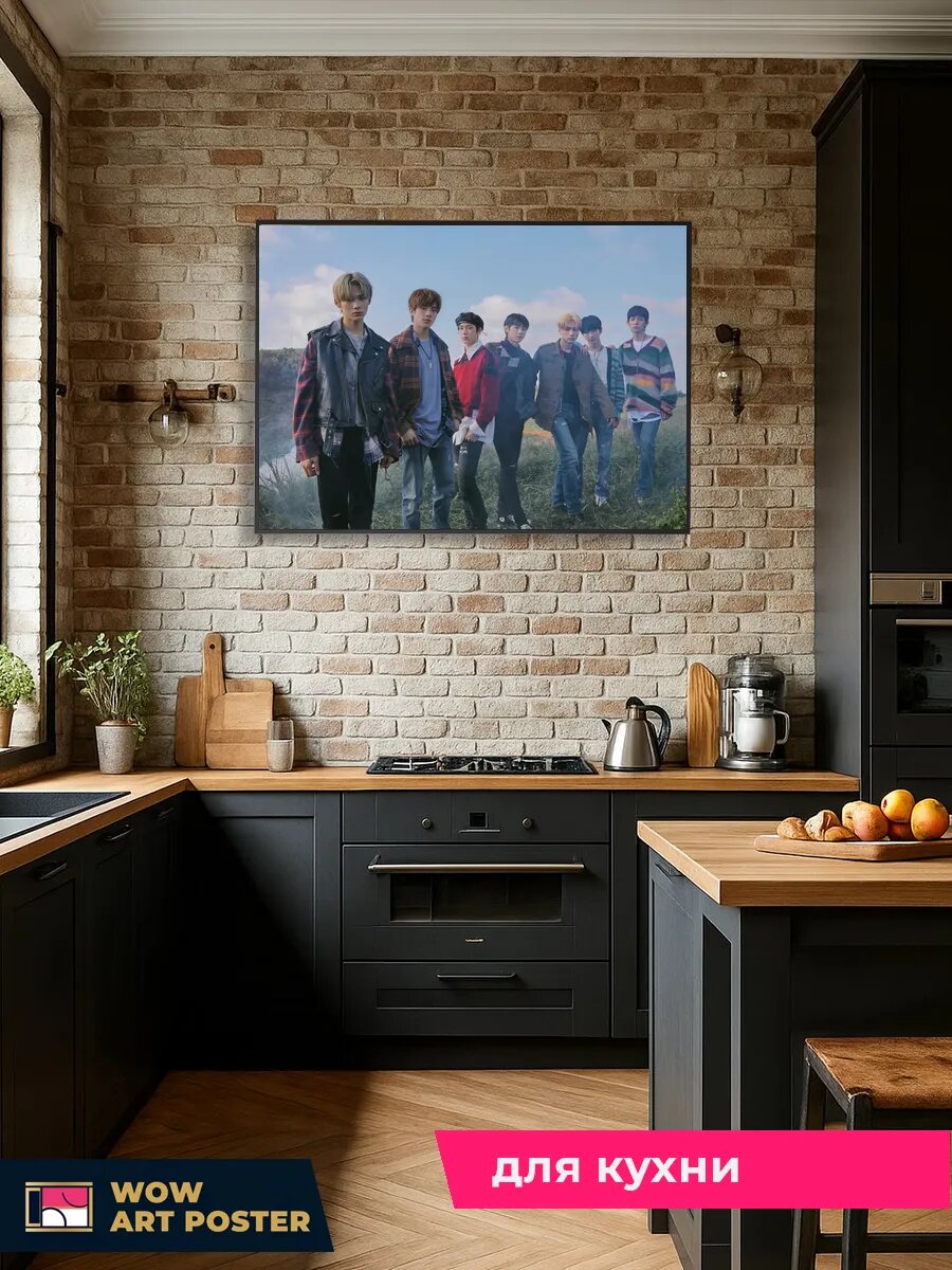 Постер BTS на стену 64 БиТиЭс БТС A2, матовая фотобумага премиум качества — фото 1