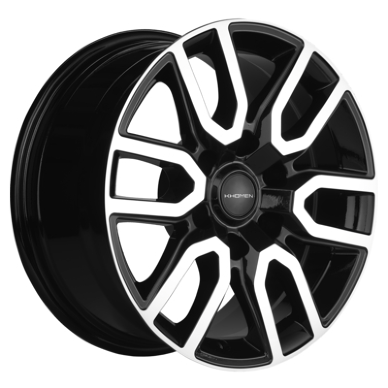 Диск колесный Khomen Wheels KHW1723 (Toyota LC Prado-Lexus GX) 8,0x17 6x139,7 Dia106.1 ET25 цвет Black-FP