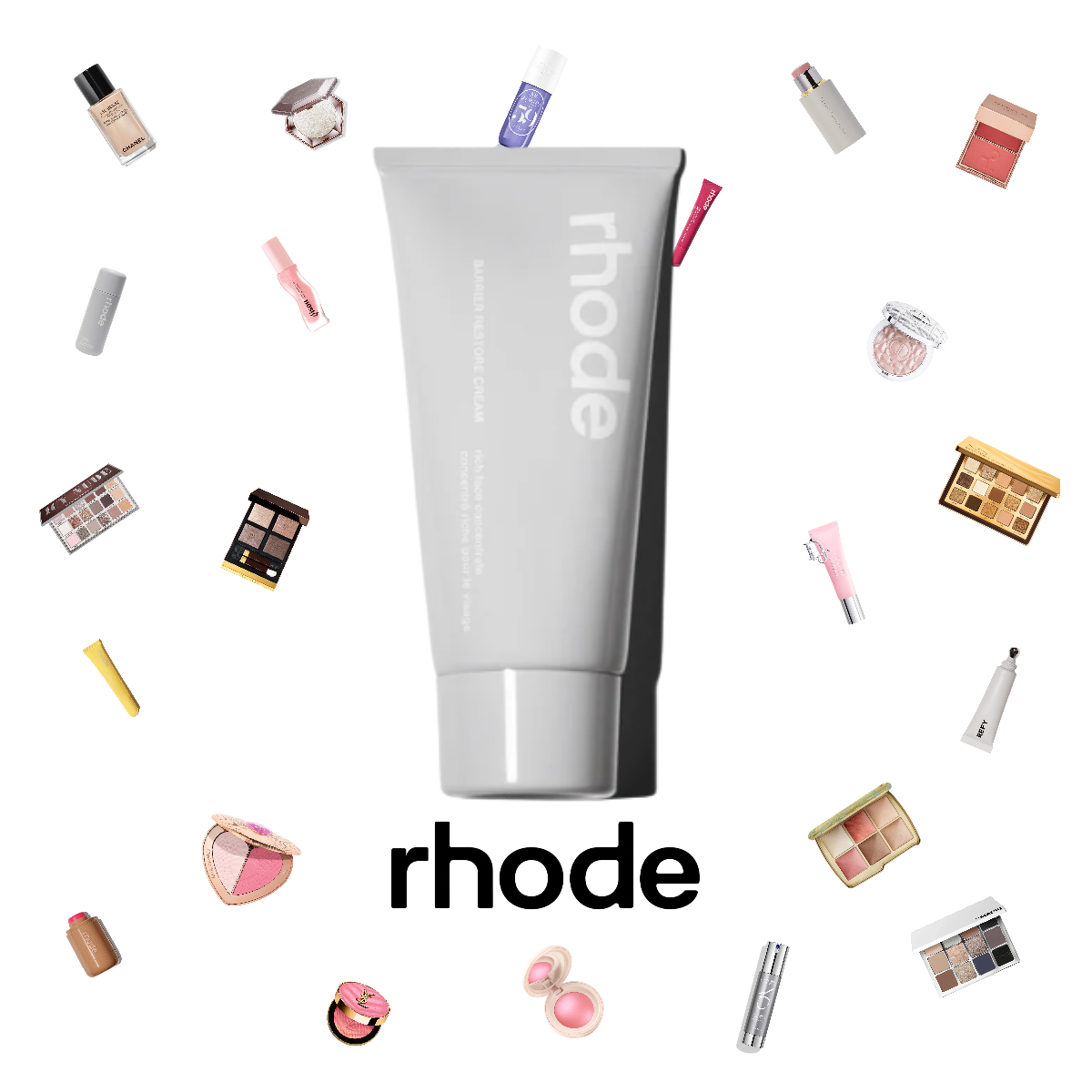 Крем Rhode Barrier Restore Cream пептидный увлажняющий без запаха