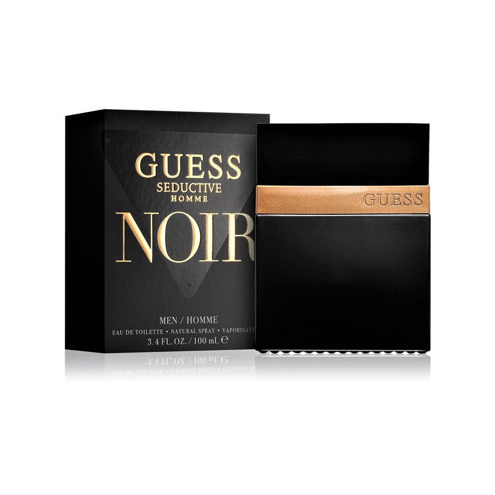 Guess Seductive Homme Noir Туалетная вода 100 мл, мужская