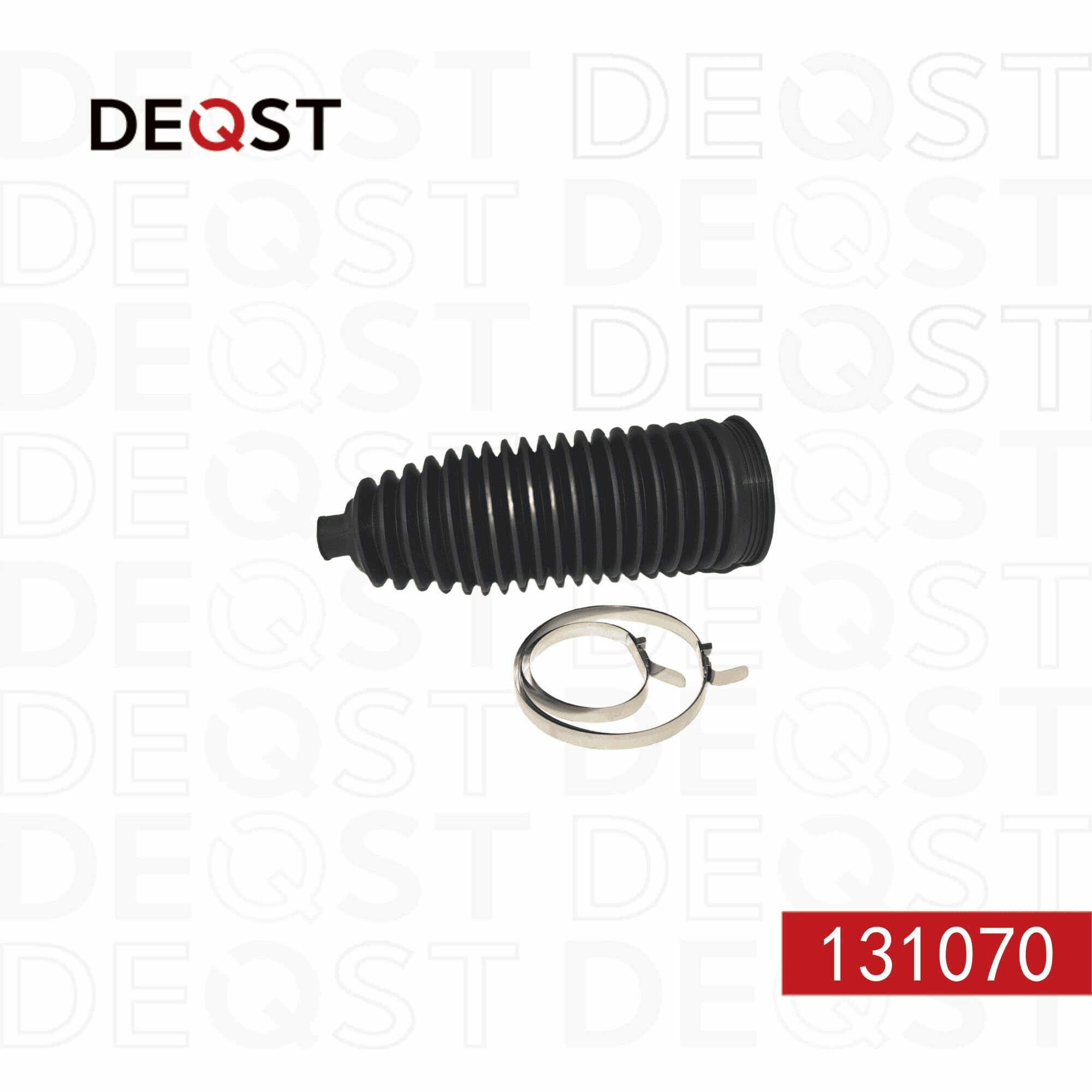 Пыльник рулевой рейки Deqst 131070 с хомутами BMW X5 E70 2006-2013 ECE