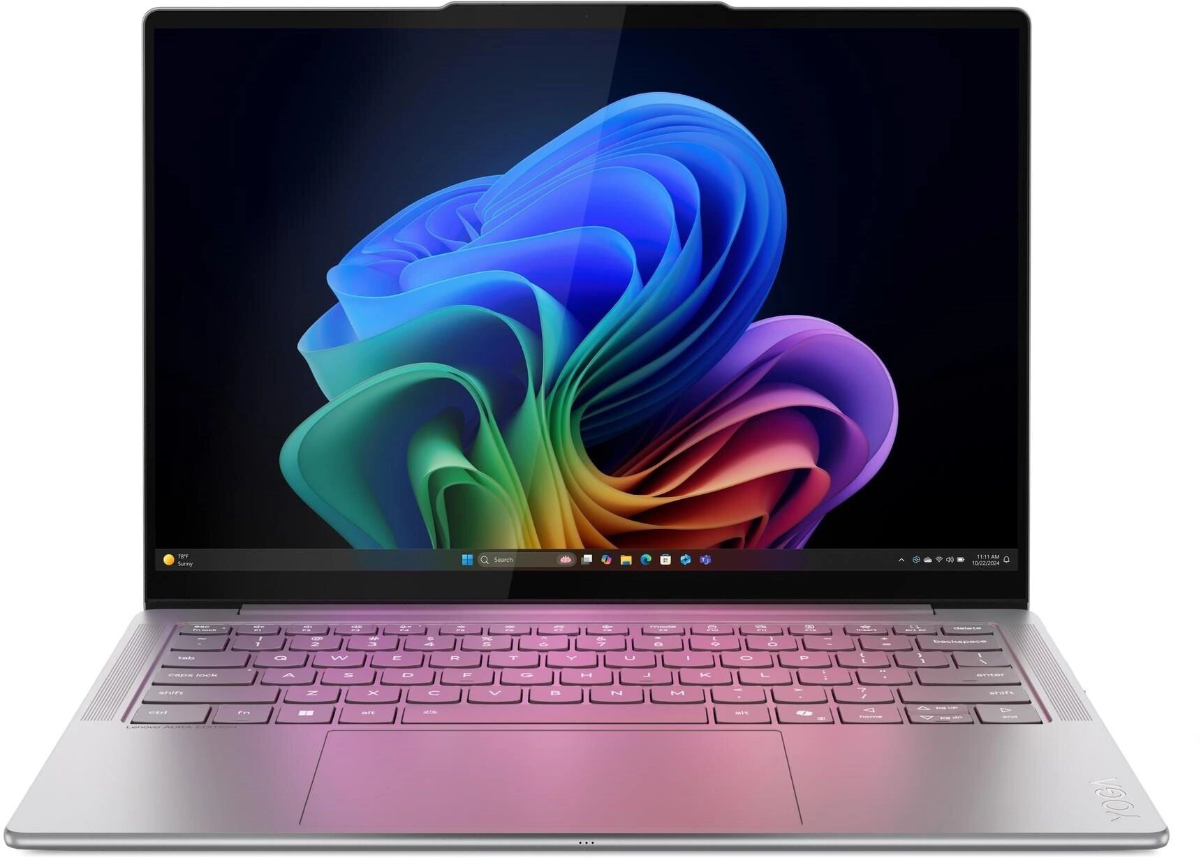 Ноутбук Lenovo Yoga Slim7 14ILL10 Core Ultra 7 256V 16Gb SSD1Tb Intel Arc 140V 14" OLED 2.8K (2880x1800) Windows 11 Home grey WiFi BT Cam (83JX000HRK)