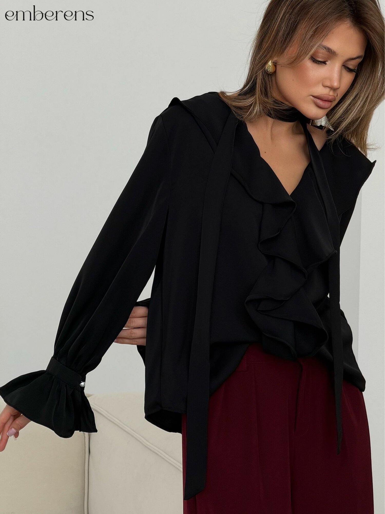 Блуза Осень-зима 2025