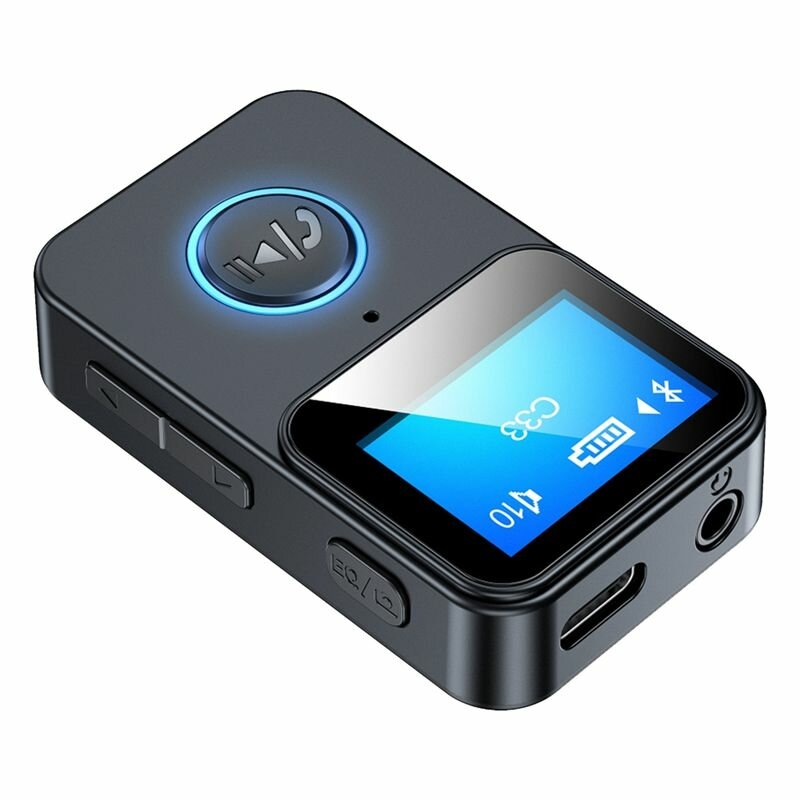 Аудиоресивер MyPads Bluetooth 5.0 с TF-картой MP3-плеер FM-передатчик