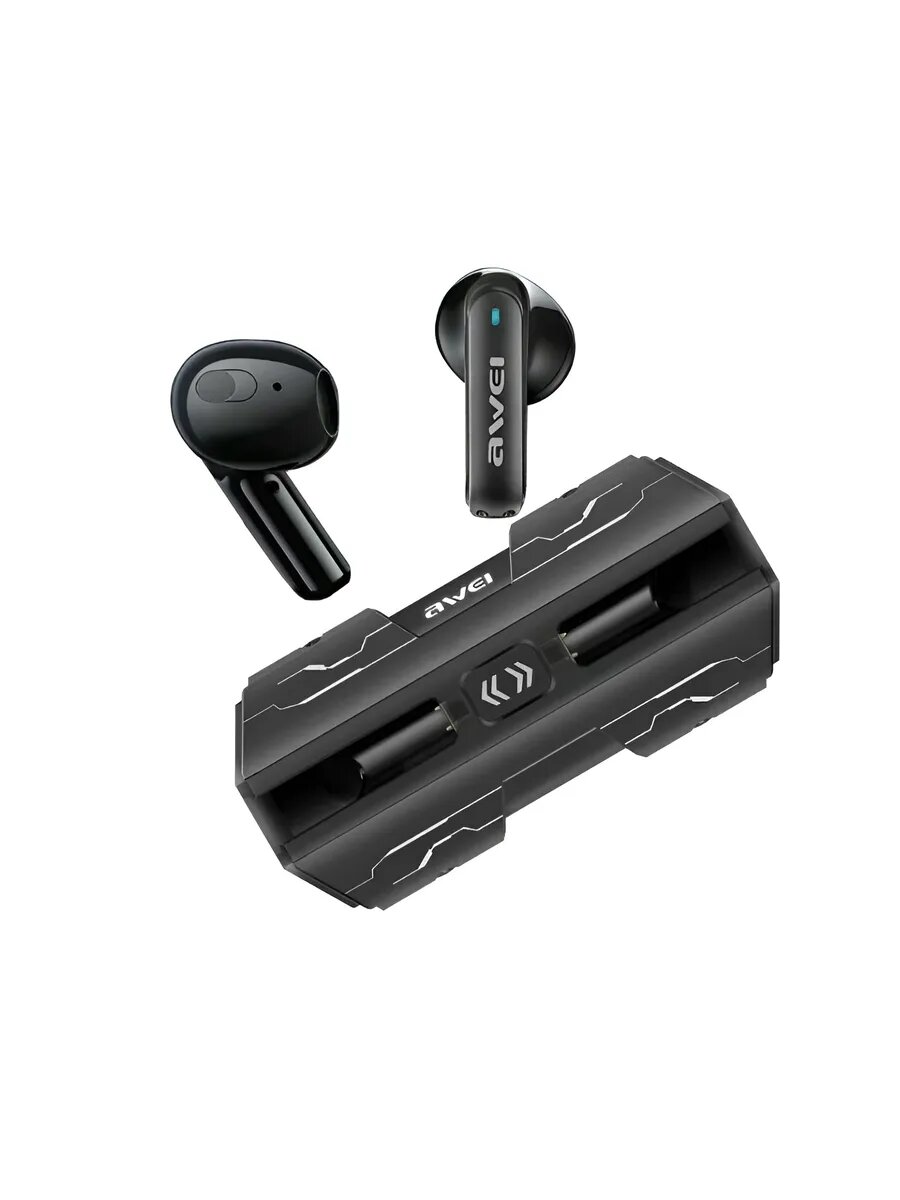 Наушники Awei T-59, беспроводной, Bluetooth 5.3, внутриканальные, черные