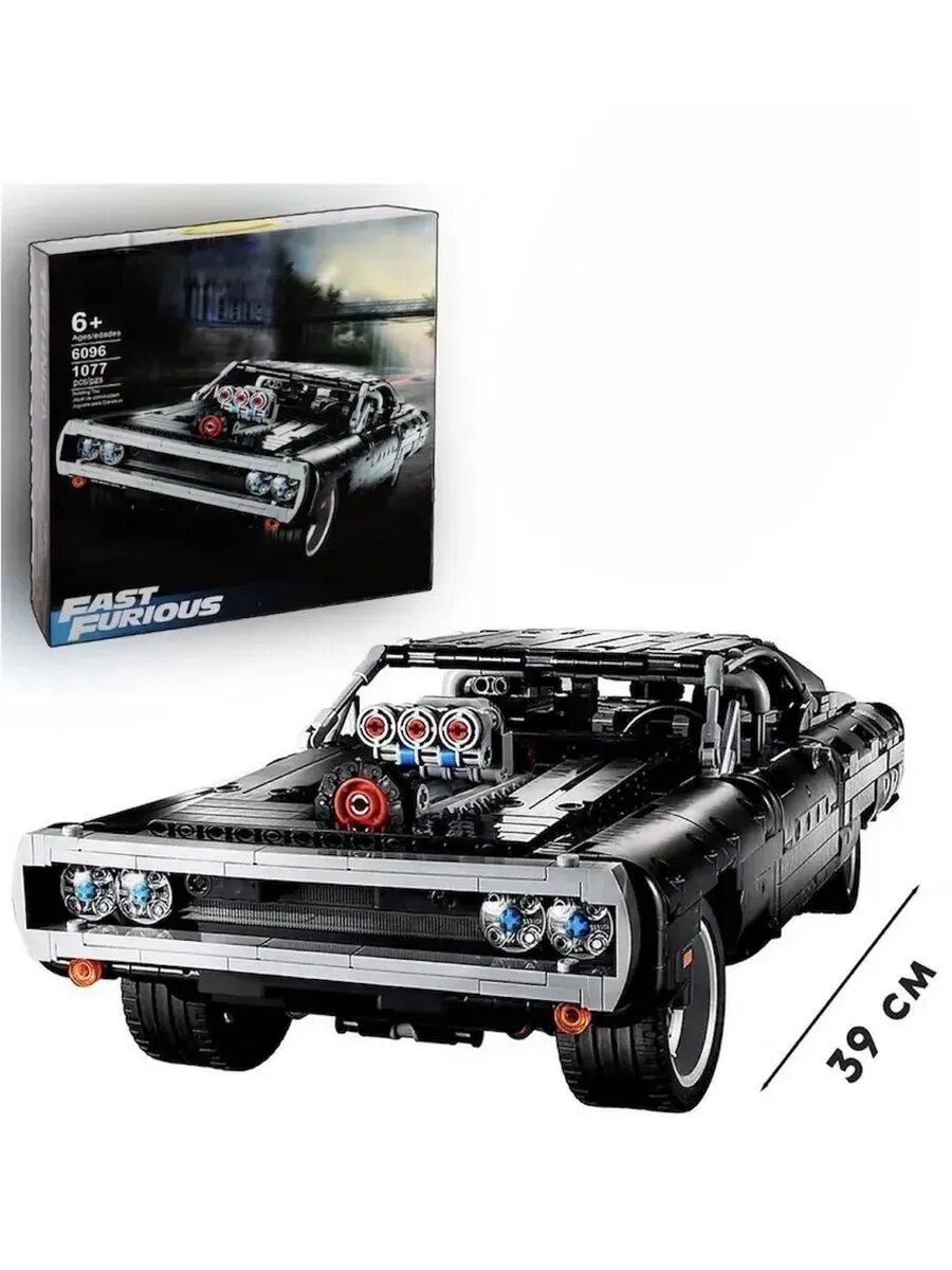 Конструктор Technic Dodge Додж Чарджер, 1077 дет.