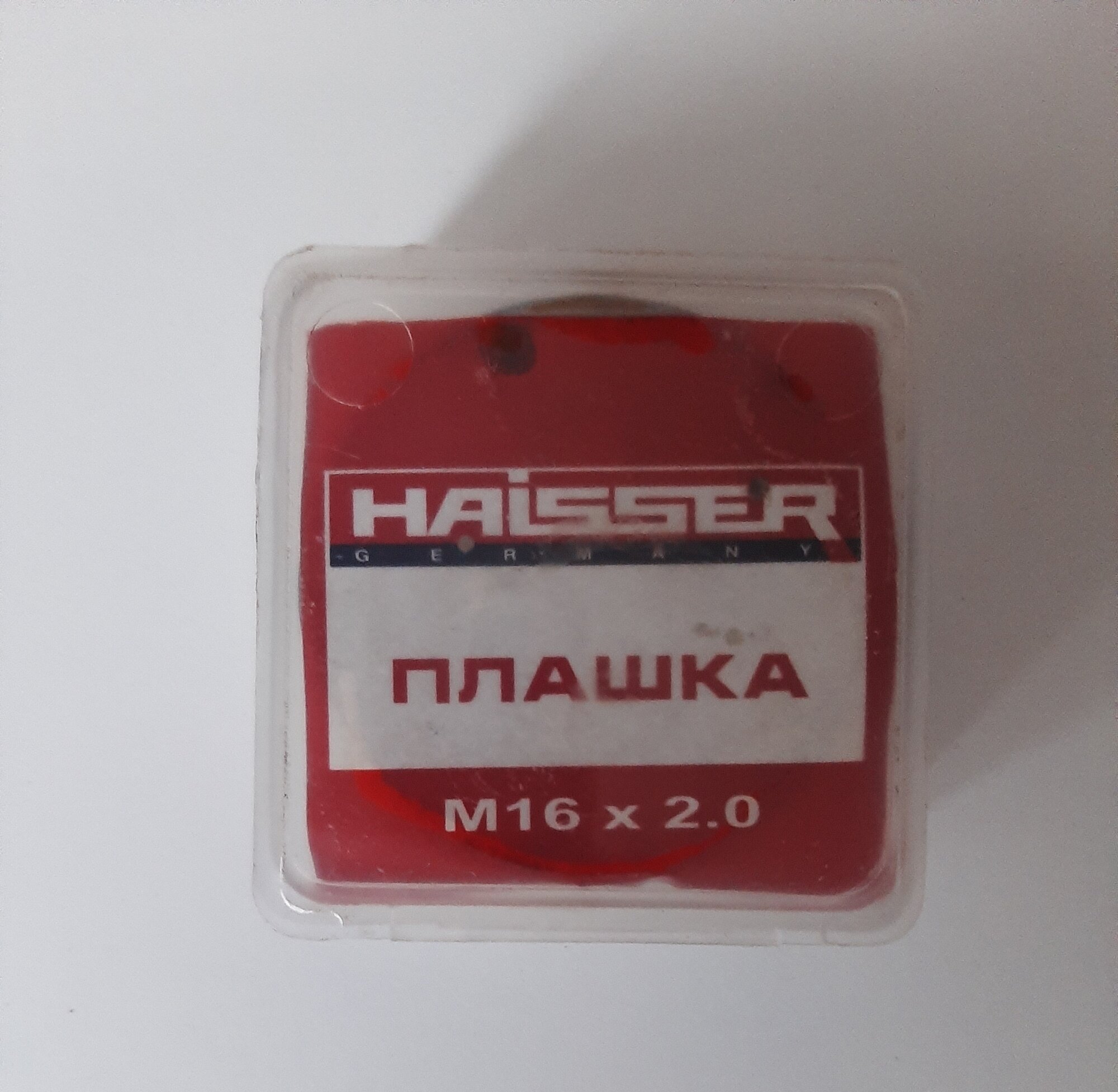 Плашка дл нарезки резьбы М16 х 2 HAISSER