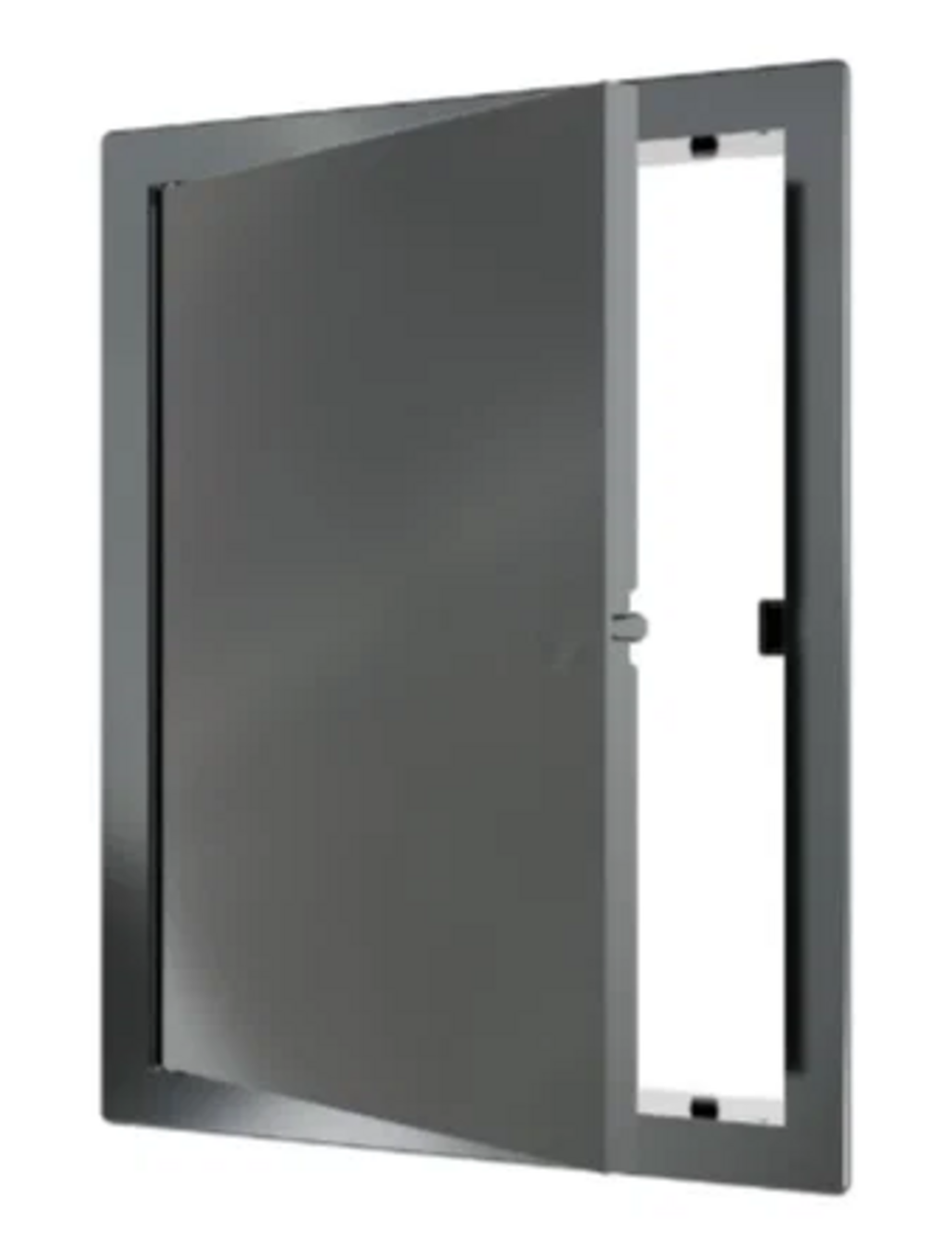 Люк ревизионный визионер LN, ABS-пластик, нажимной, 150x200 мм, серый