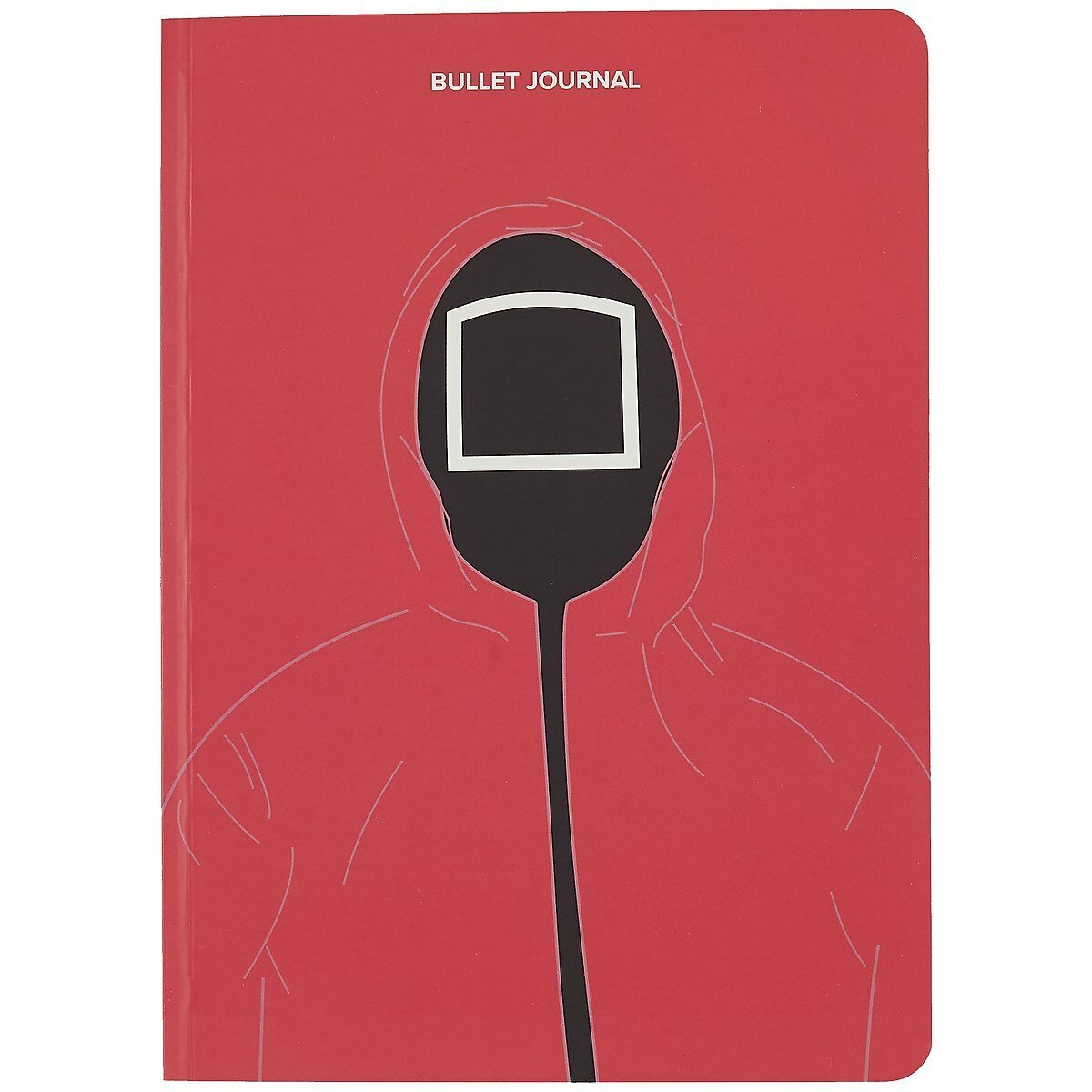 Блокнот в точку Bullet journal "Игра в кальмара. Квадрат", А4, 80 страниц