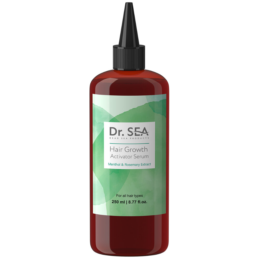 Dr sea сыворотка-активатор для роста волос с ментолом и экстрактом розмарина 250 мл