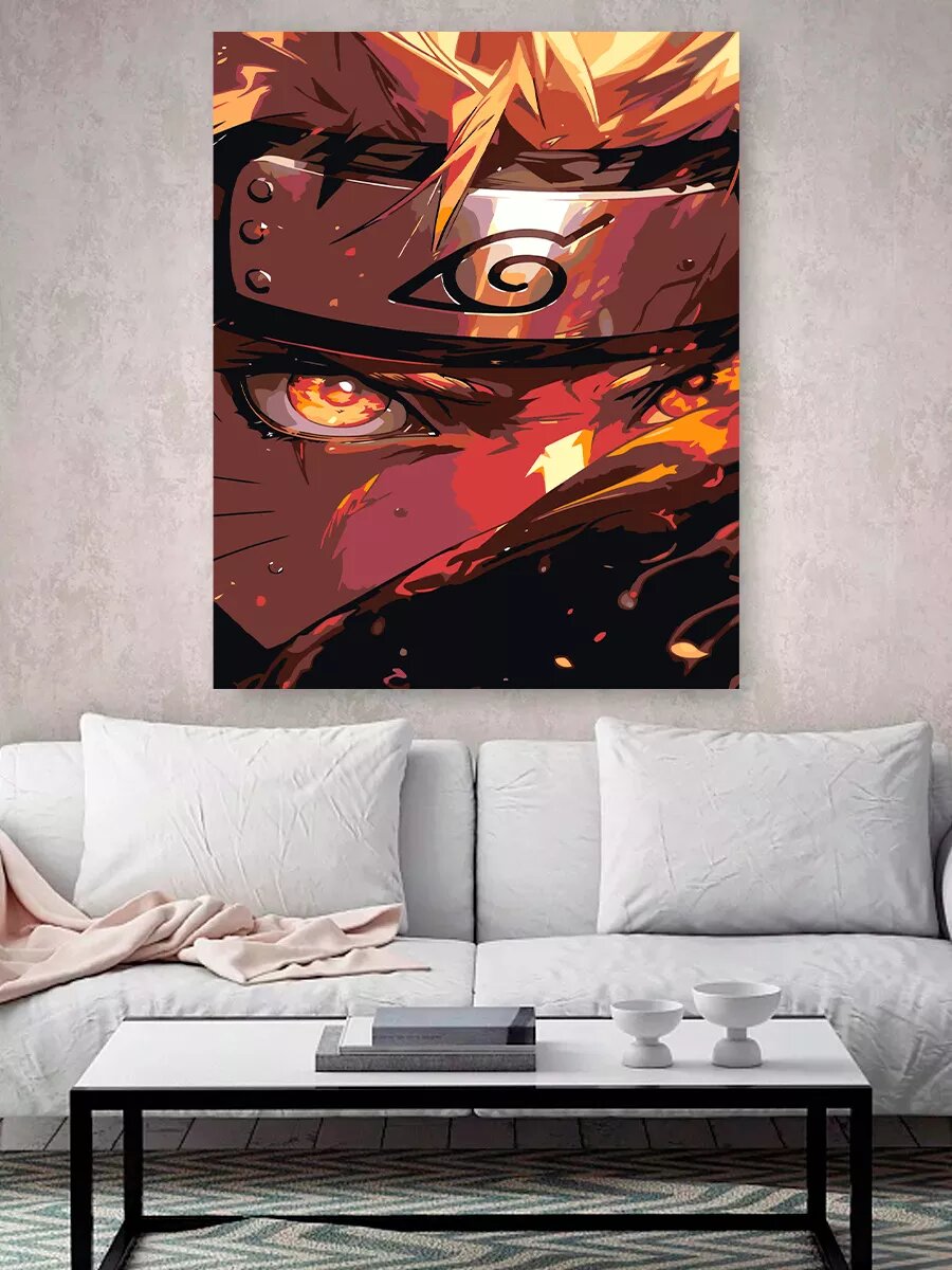 Картина по номерам Наруто