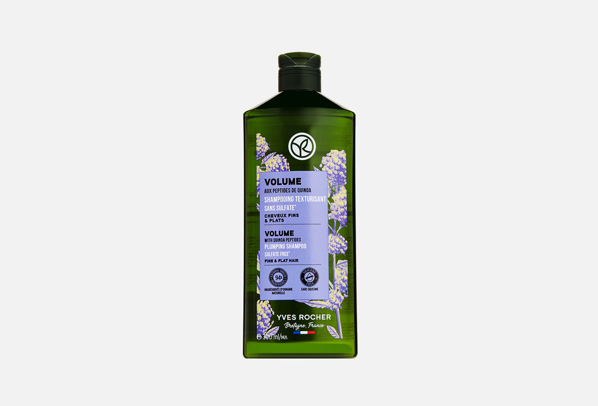 Шампунь для объема волос YVES ROCHER Volume Plumping Shampoo Sulfate Free 300 мл
