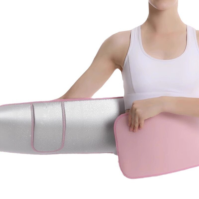 Пояс для потоотделения фитнес Slimming Belly Shaper Розовый размер L 110x18cm 1 шт