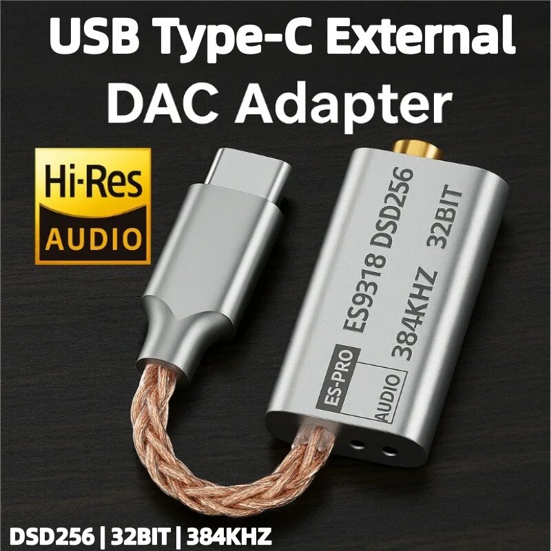 AREOFRGB USB DAC Усилитель для наушников ES9318